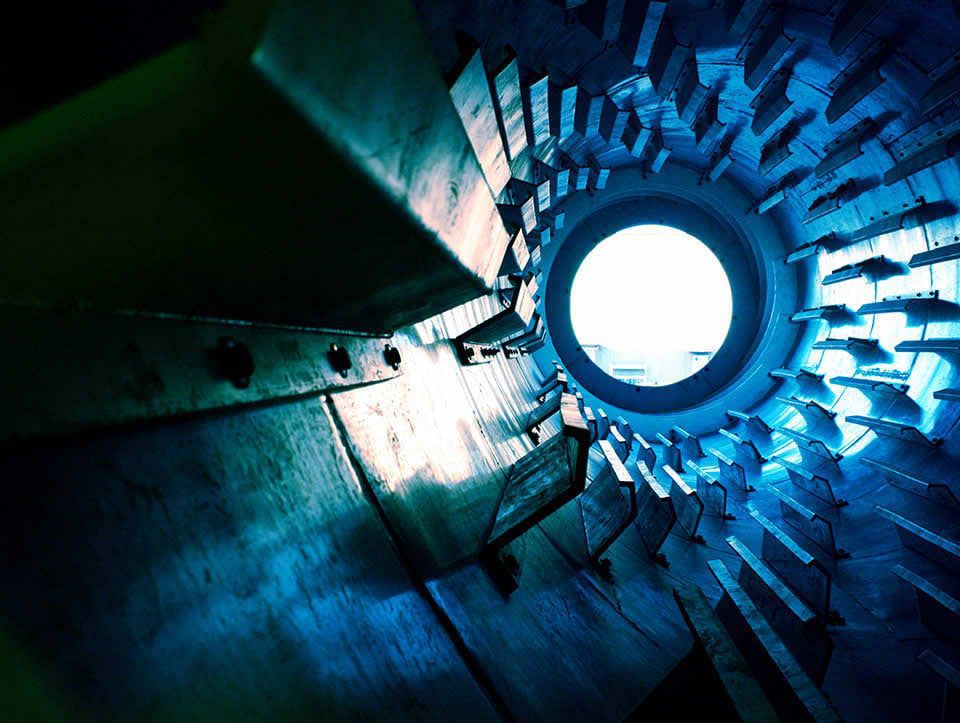 Air cooler - FEECO International Inc. - water / custom-made / rotary