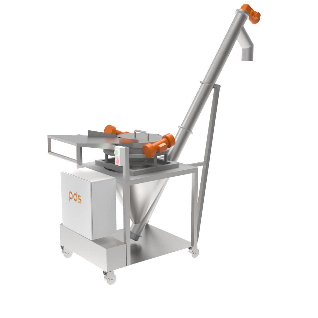 Screw conveyor - TS Series - Powder DS - spiral / handling / discharge
