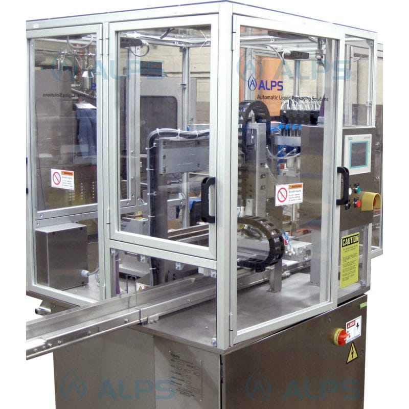 Disc deflashing machine - ALPS USA Blow/Fill/Seal Automatic Liquid ...