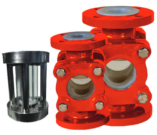 Check-valve sight glass - GFT PSG - GFT German Fluorolined Technik GmbH ...