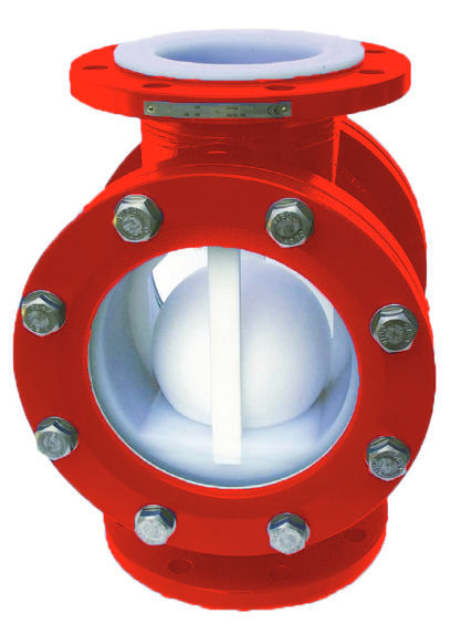 Ball check valve - SGCVB - GFT German Fluorolined Technik GmbH - swing ...