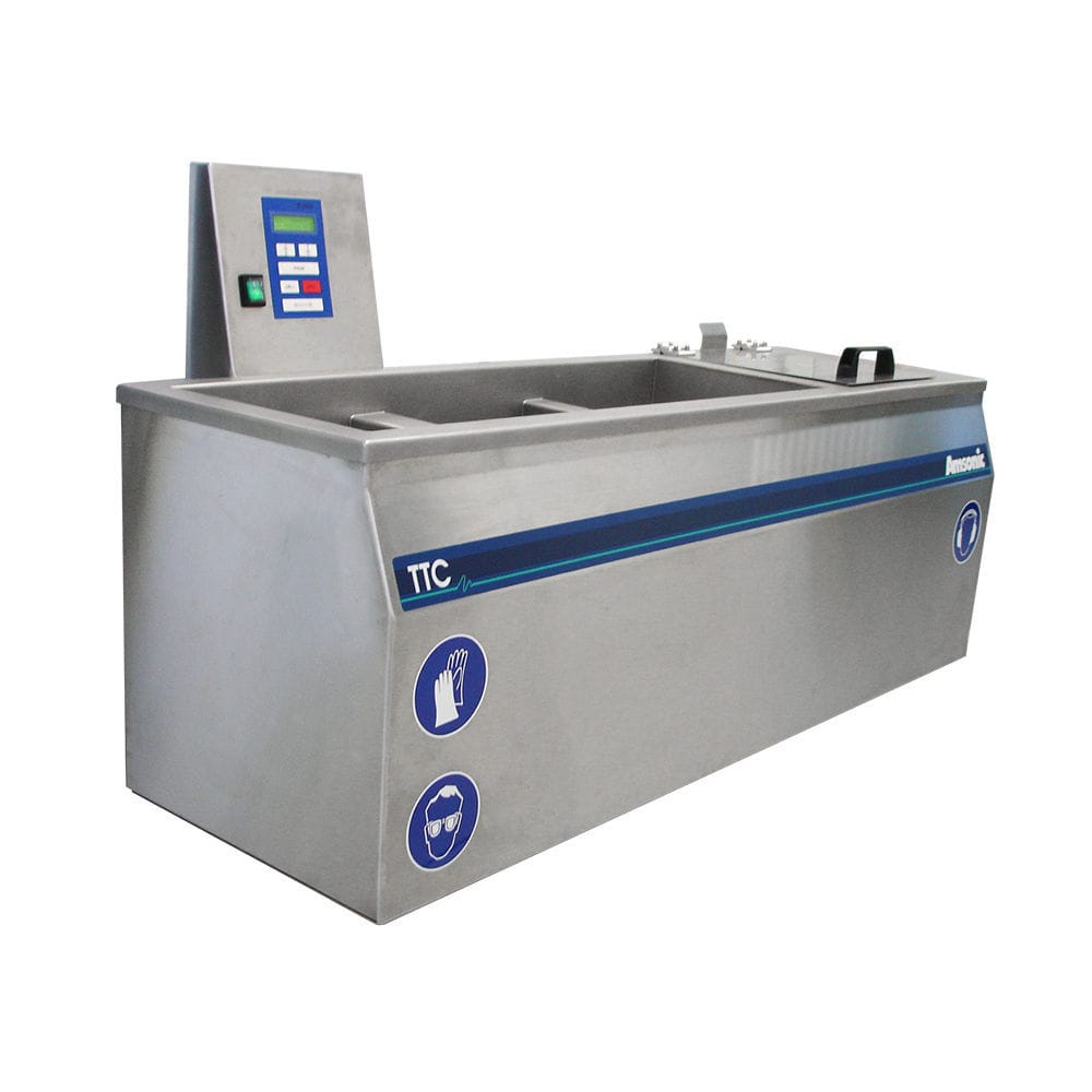 Cleaning drying system - TTC - Amsonic Hamo GmbH - hot air / rinsing / compact