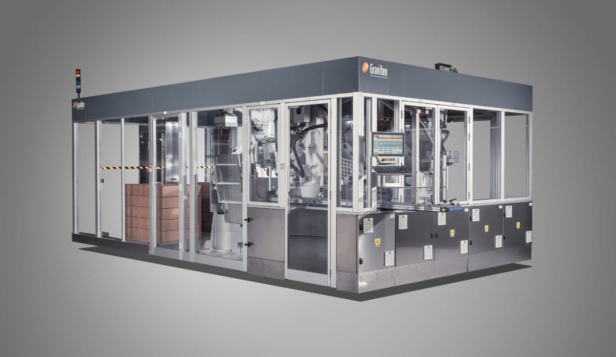 Robotic case packer-palletizer - TS810 - Graniten Engineering AB ...
