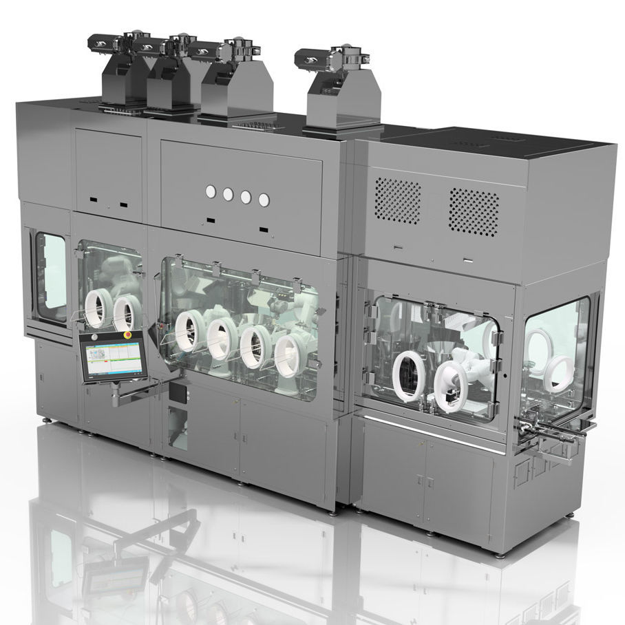 Bottle top filling and closing machine - ASEPTiCell® - AST - syringe ...