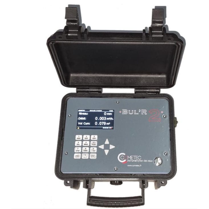 Bubbler flow meter - AMV Bul’R 2 - COMETEC SA - volume / for liquids ...