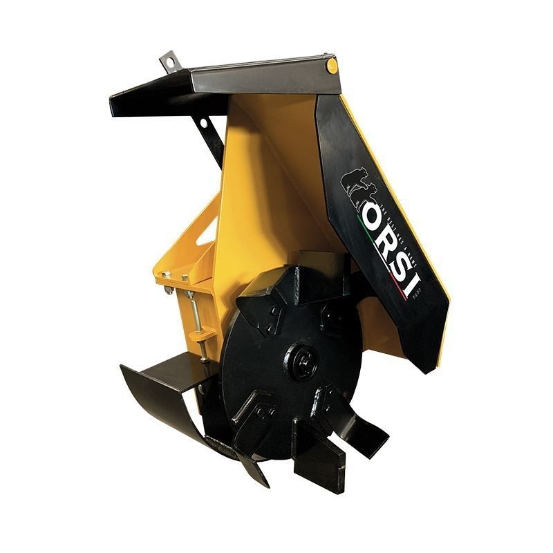 Single-wheel ditch cleaner - ORSI GROUP SRL - 6 blades / for tractors