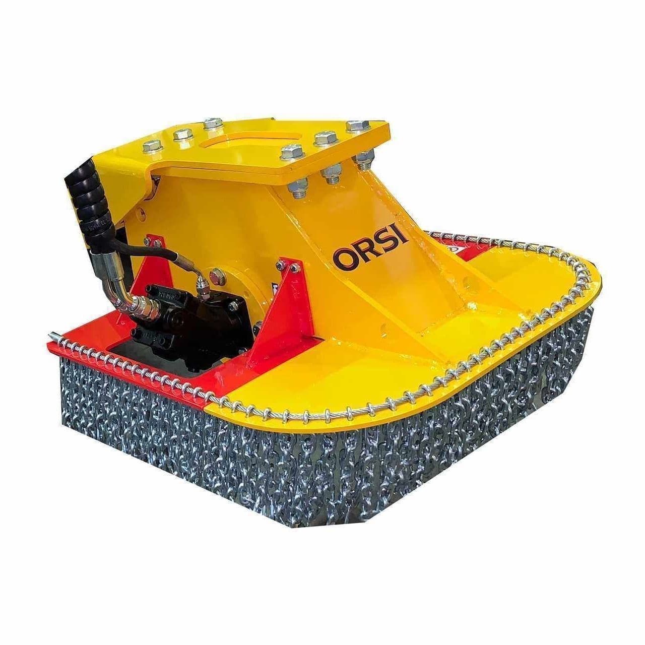 Skid steer loader stump grinder - FC series - ORSI GROUP SRL - for excavators / for backhoe ...