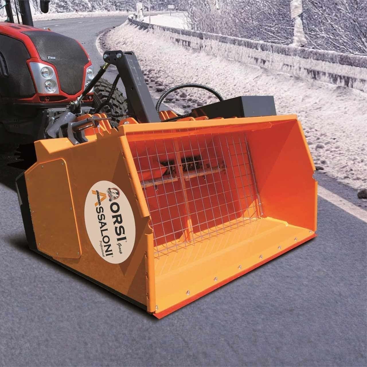 3-point hitch salt spreader - SAT series - ORSI GROUP SRL - tractor-mounted