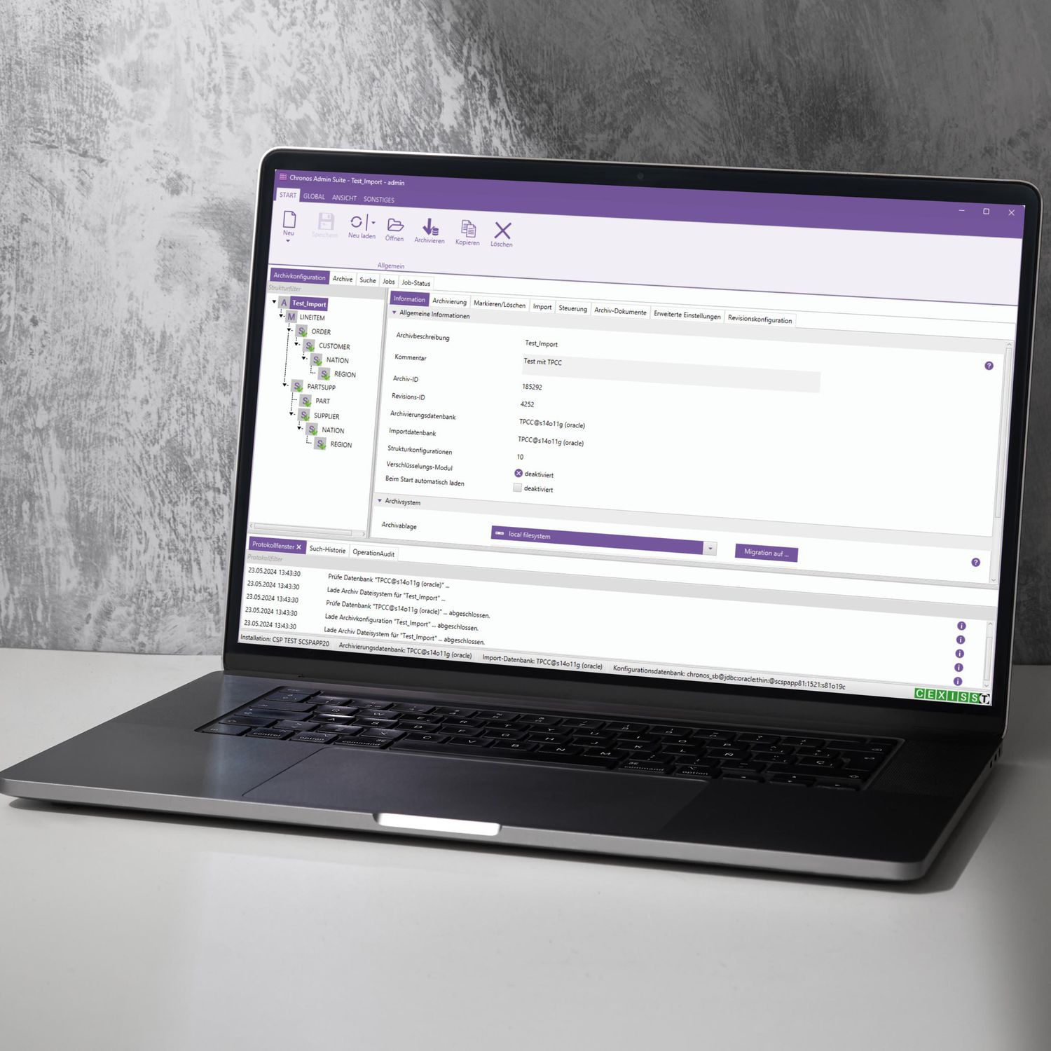 Data archiving software - CHRONOS - CSP GmbH & Co. KG - database / data ...