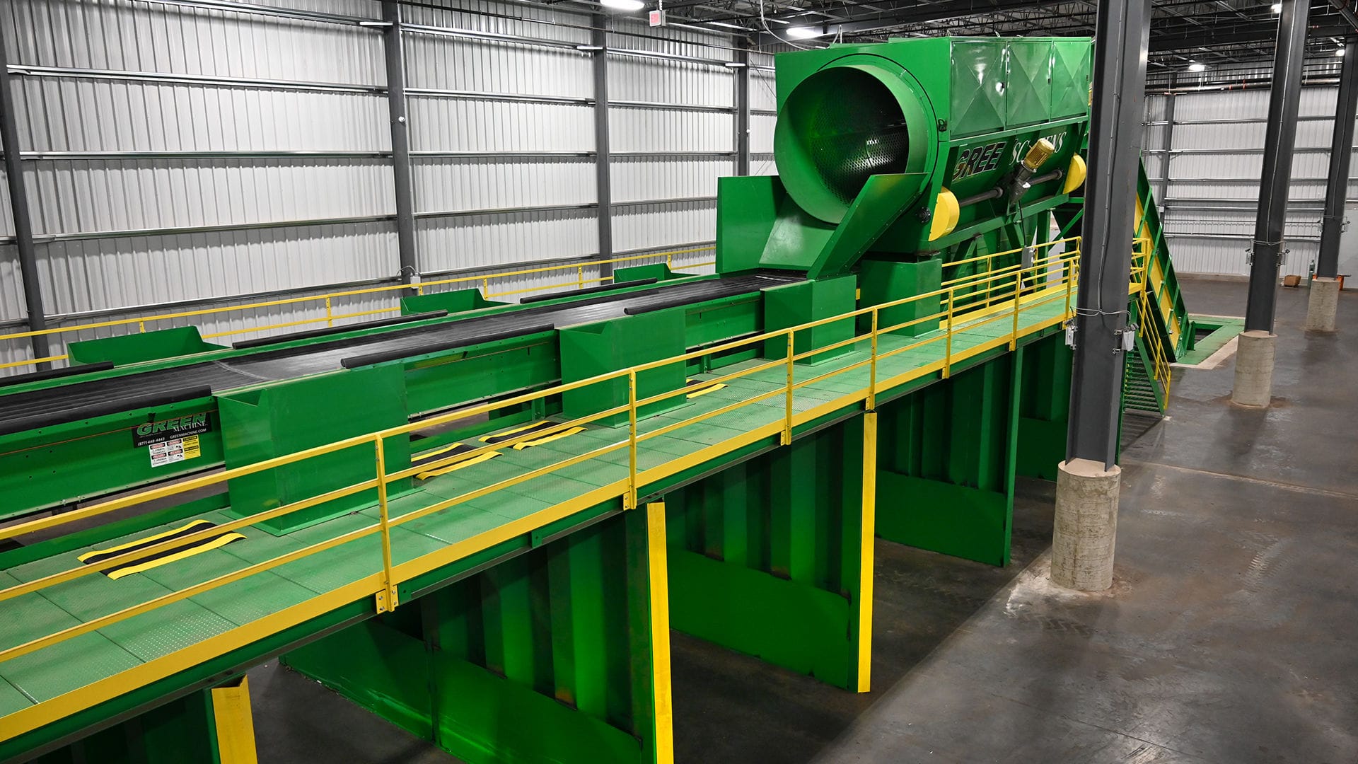 Drum trommel washer - Green Machine