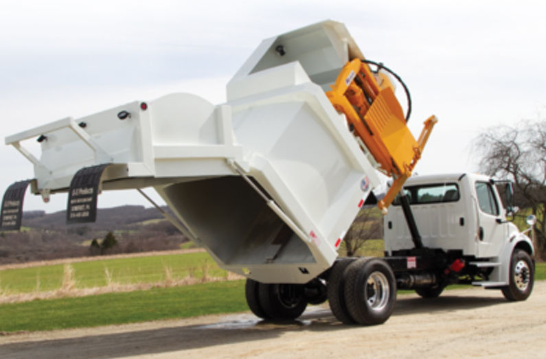 Side-loader waste collection vehicle - CSD MiniSTAR - G-S products ...