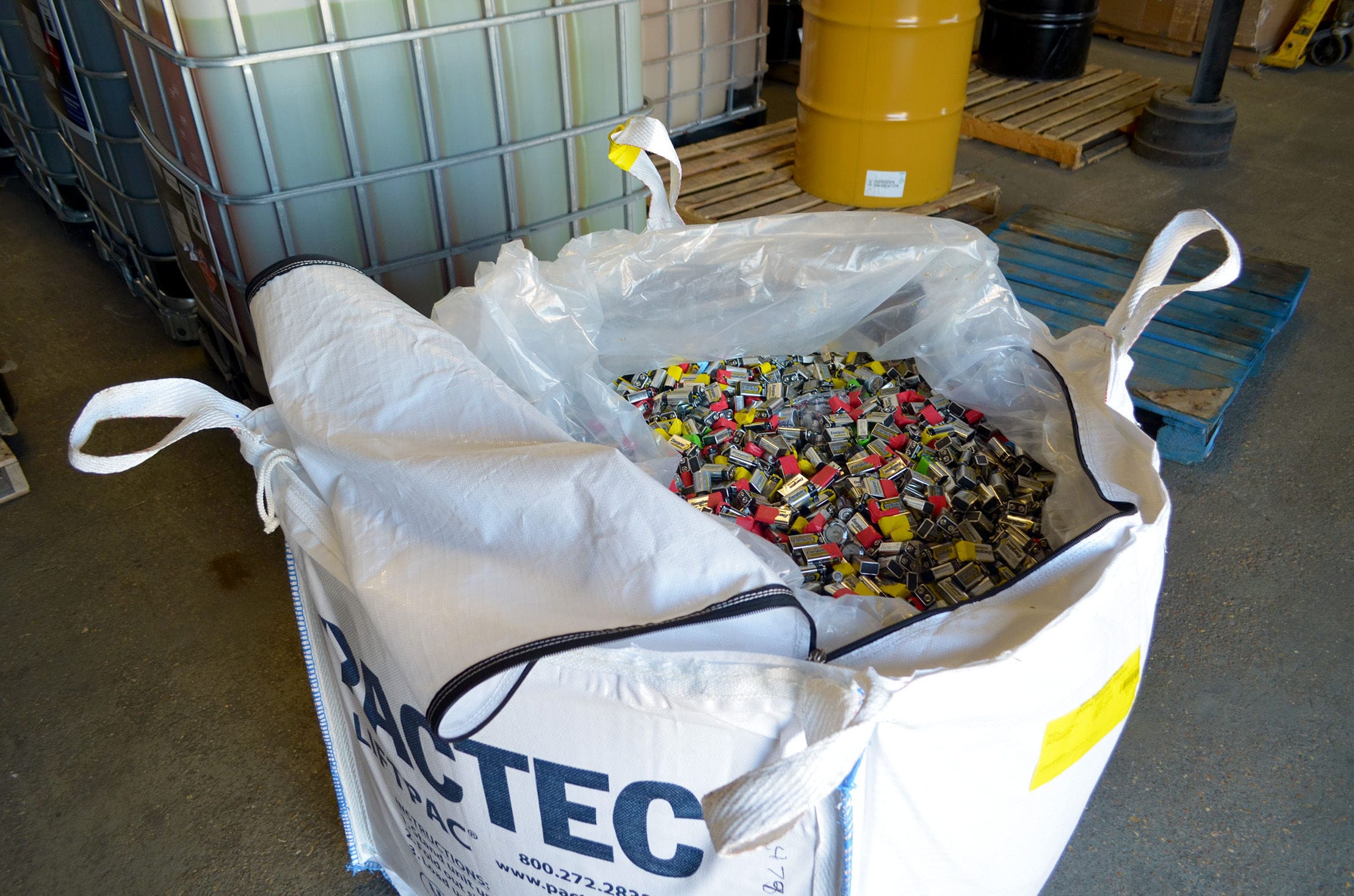 Hazardous waste bulk bag - LiftPac® - Pac tec - for bulk materials