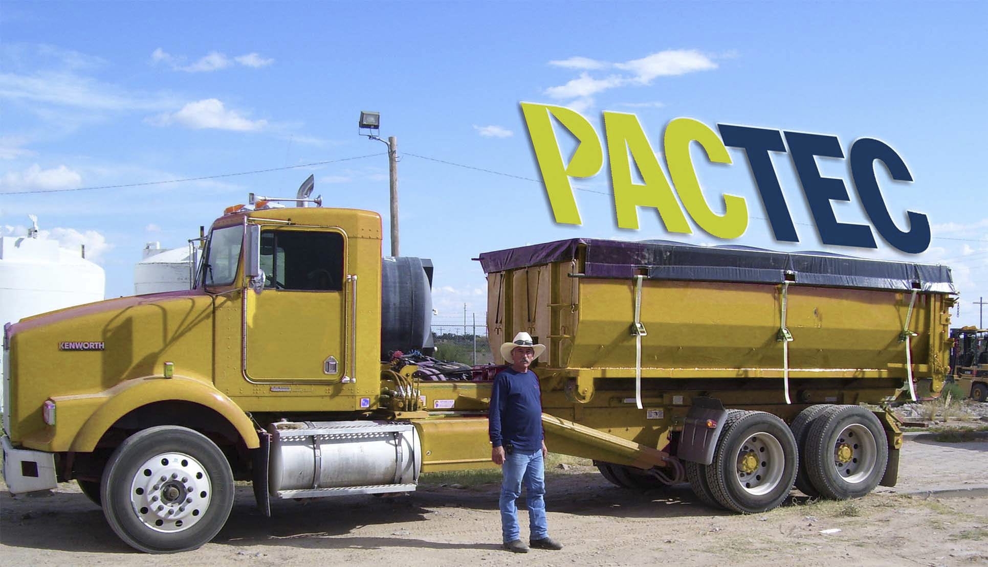 PVC tipper tarpaulin - TransCover® - Pac tec