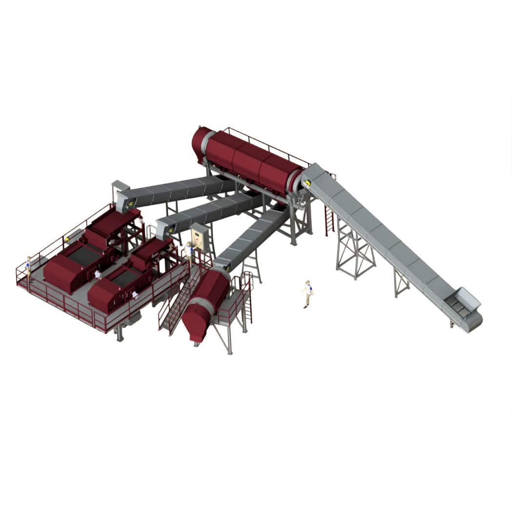 Recycling sorting system - LSC series - Parfer Siti srl - automatic ...