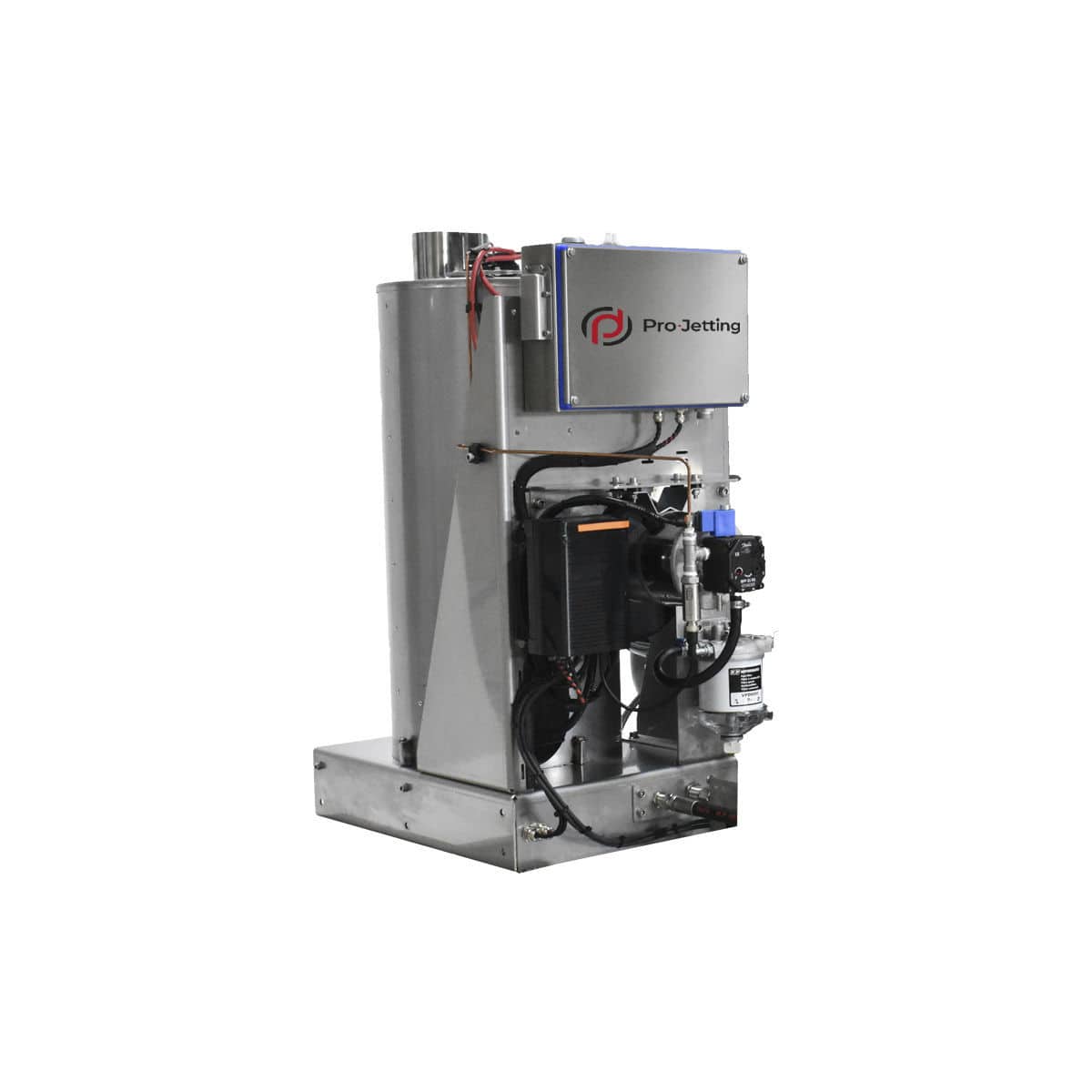 Hot water boiler - ID-tec B.V. - fuel oil / water tube / vertical