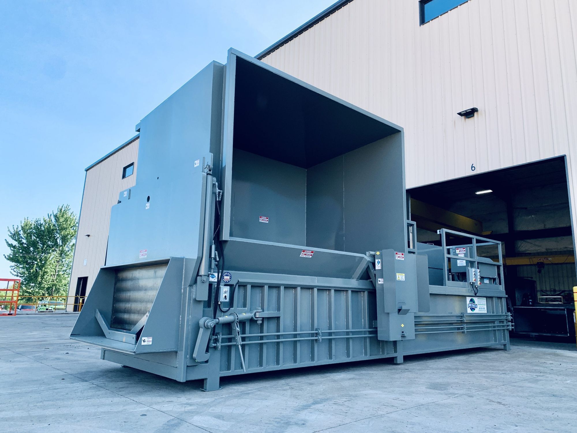 Waste pre-crusher - PC series - Sebright products - rotor / horizontal ...