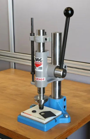 Manual press - PRES4HRD60 - BOEHM - rack-and-pinion / die-cutting / rubber