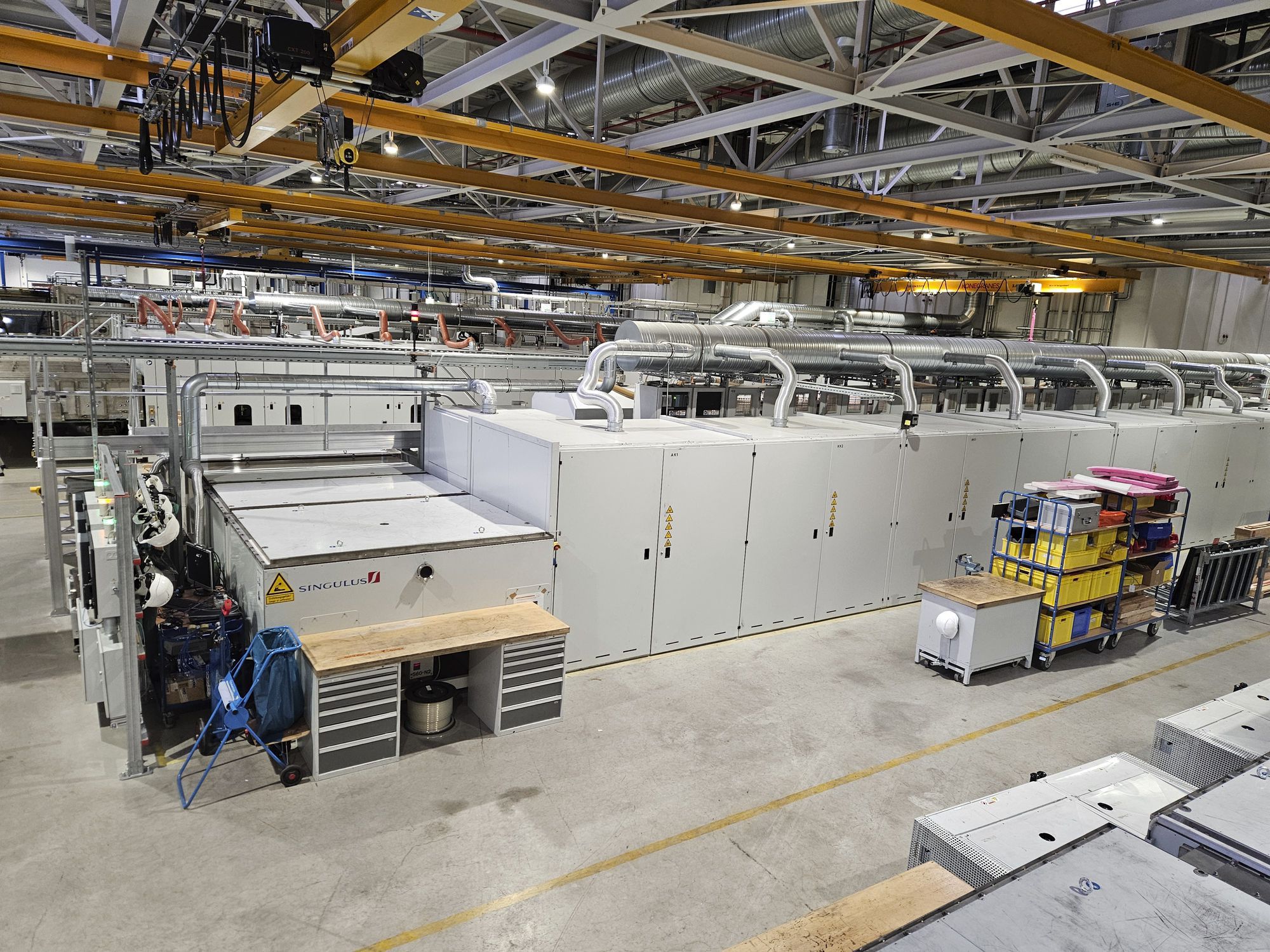 In-line sputtering machine - Singulus Sputter II - Avancis