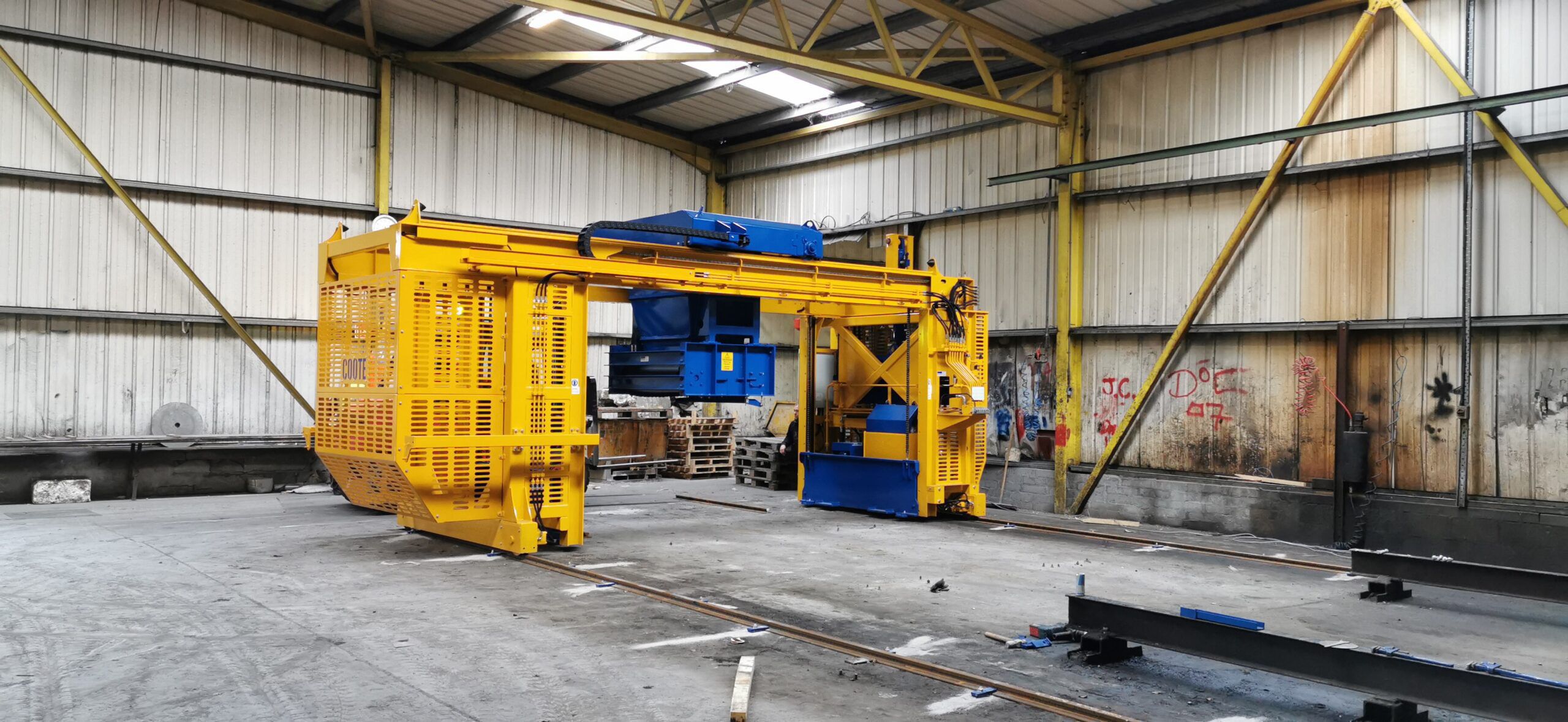 Material feeding system - Coote Engineering Limited