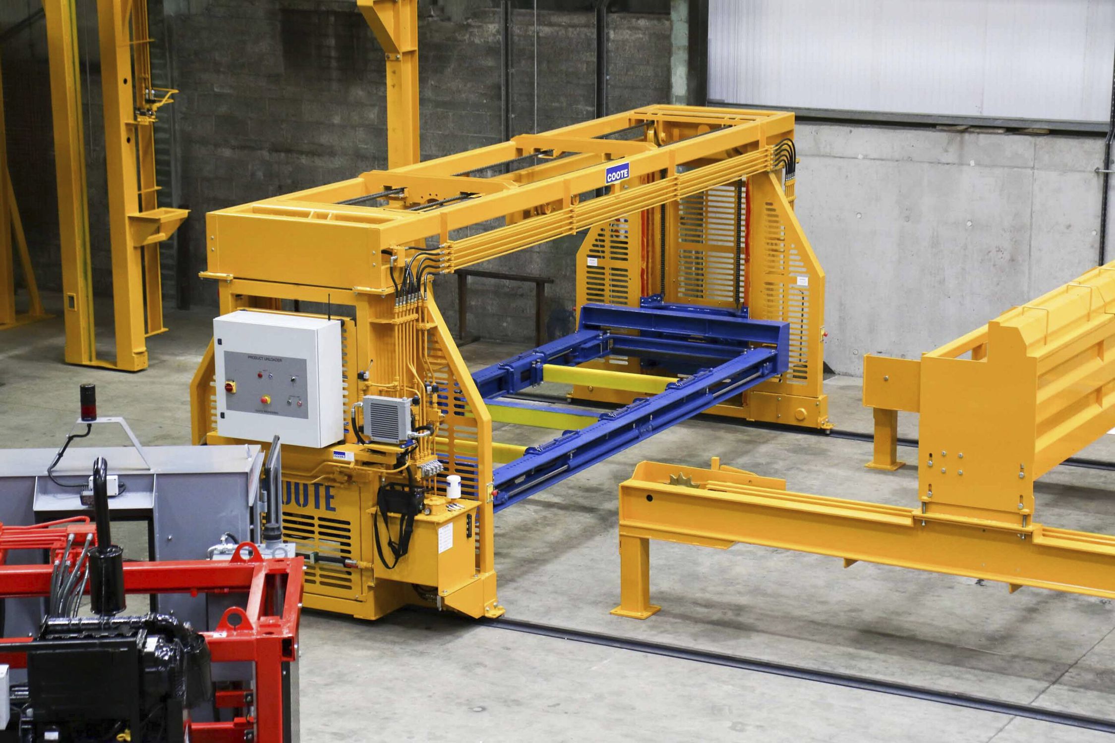 Industrial unloader - Coote Engineering Limited - automatic
