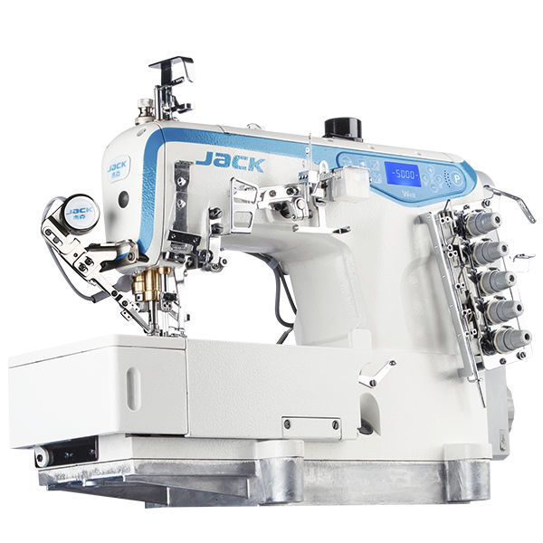 Interlock stitch sewing machine - W4S-UT - Jack - three-needle / 5 ...