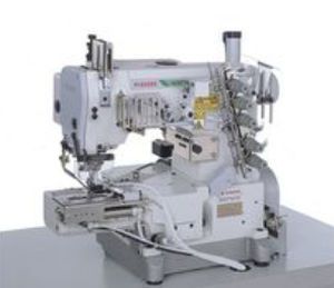 Interlock stitch sewing machine - MHG series - Pegasus - three-needle ...