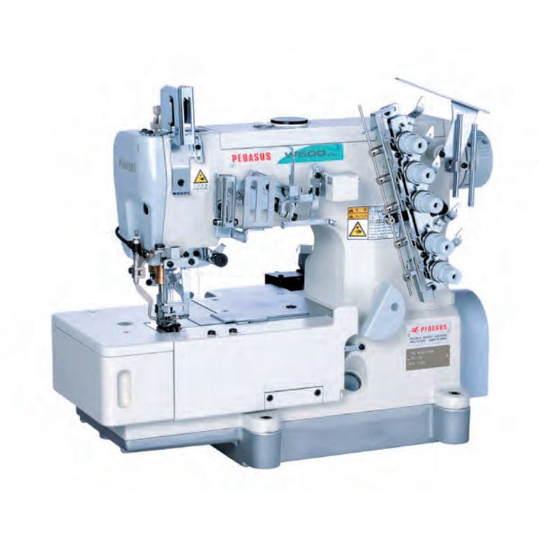 Interlock stitch sewing machine - W500P series - Pegasus - twin-needle ...