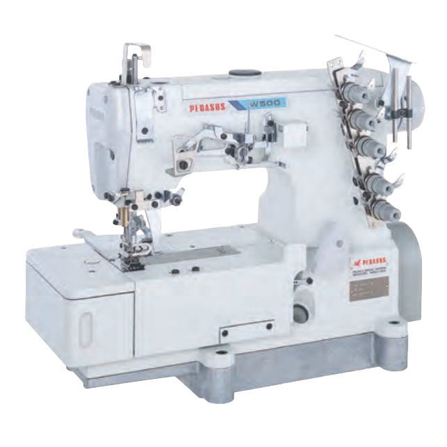 Lockstitch sewing machine - W522 series - Pegasus - double chain stitch ...