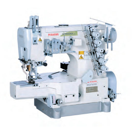 Interlock stitch sewing machine - W600P series - Pegasus - twin-needle ...