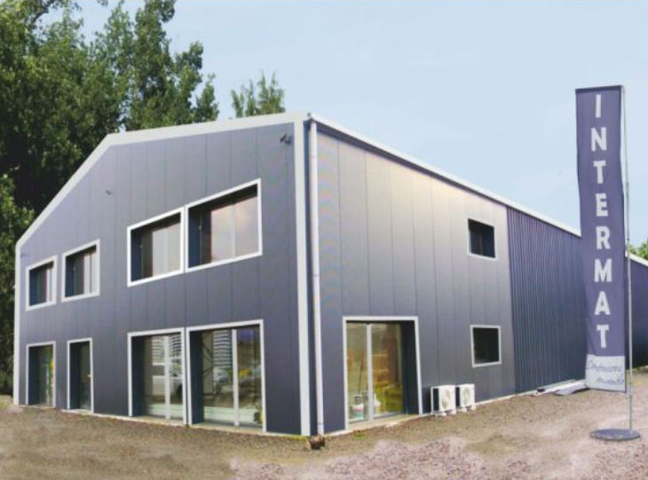 Modular warehouse - Intermat Mekabat - industrial / storage / isolated