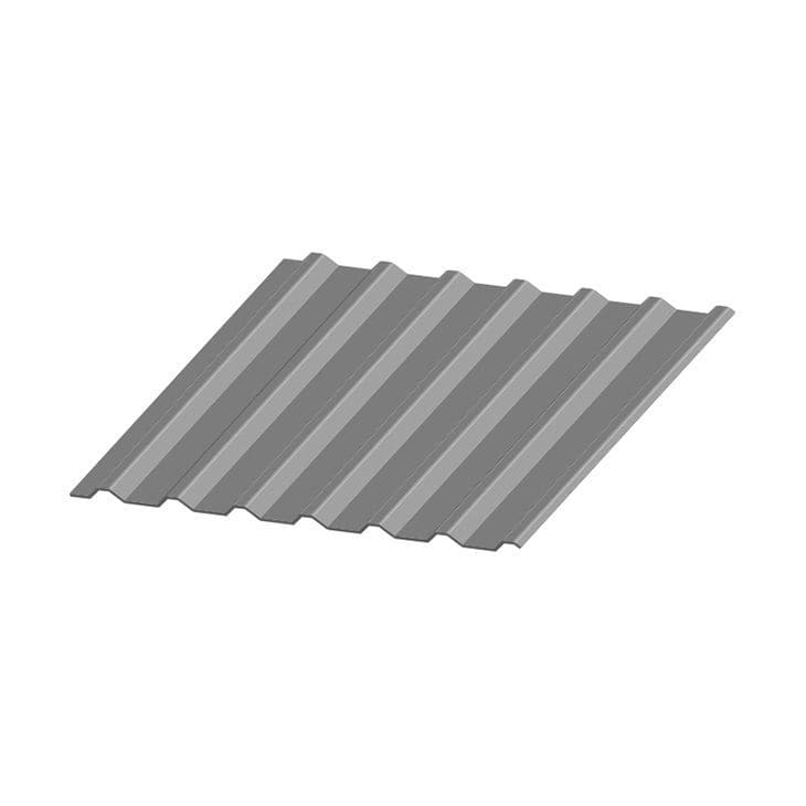 Embossed sheet metal - PBU - Star Building Systems - for roof / for wall