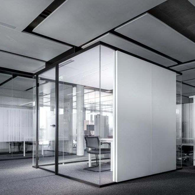 Modular room-in-room system - Cube solo - Lindner Group - acoustic ...