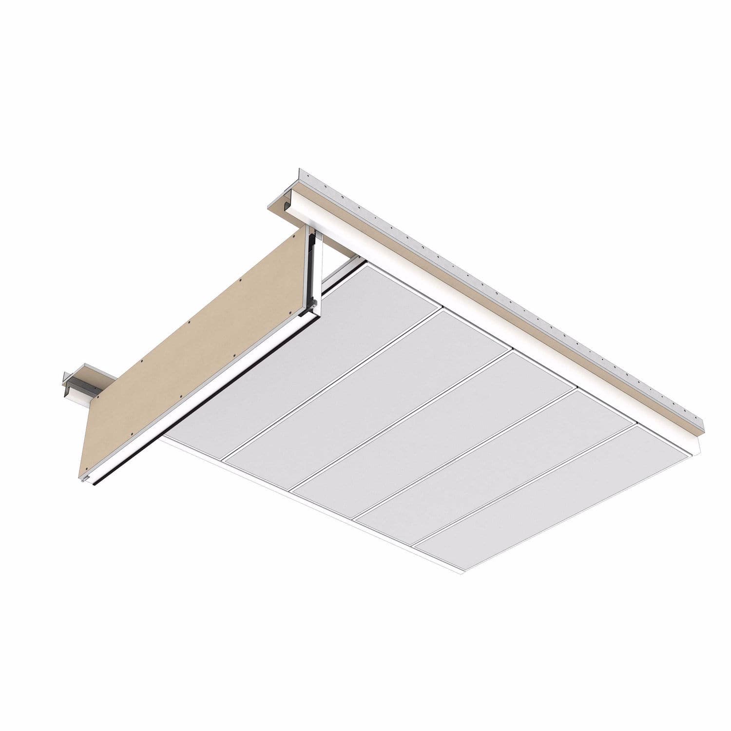Flat sheet metal - F30 - Lindner Group - metal / ceiling