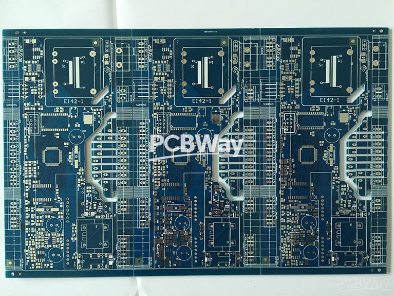 Double-sided printed circuit board - PCBWay - 2-layers
