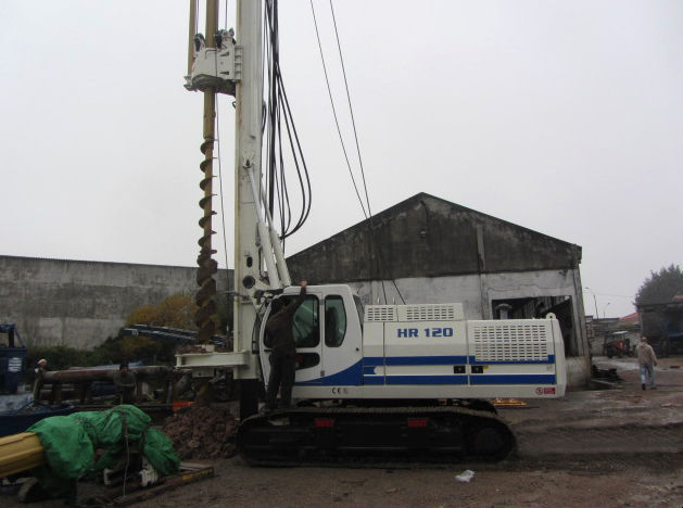 Continuous flight auger (CFA) drilling rig - HR 120 CFA - MAIT S.p.A ...