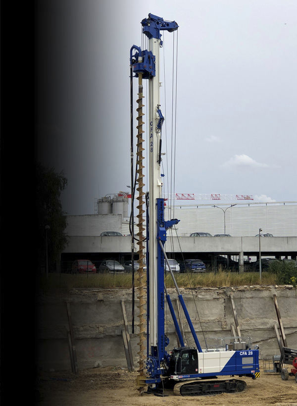 Continuous flight auger (CFA) drilling rig - CFA 28 - MAIT S.p.A ...