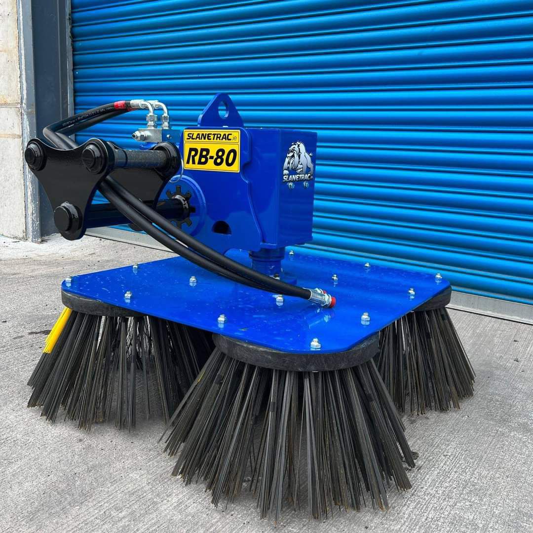 Paving block sweeper brush - RB80 - Slanetrac Engineering Ltd. - for ...