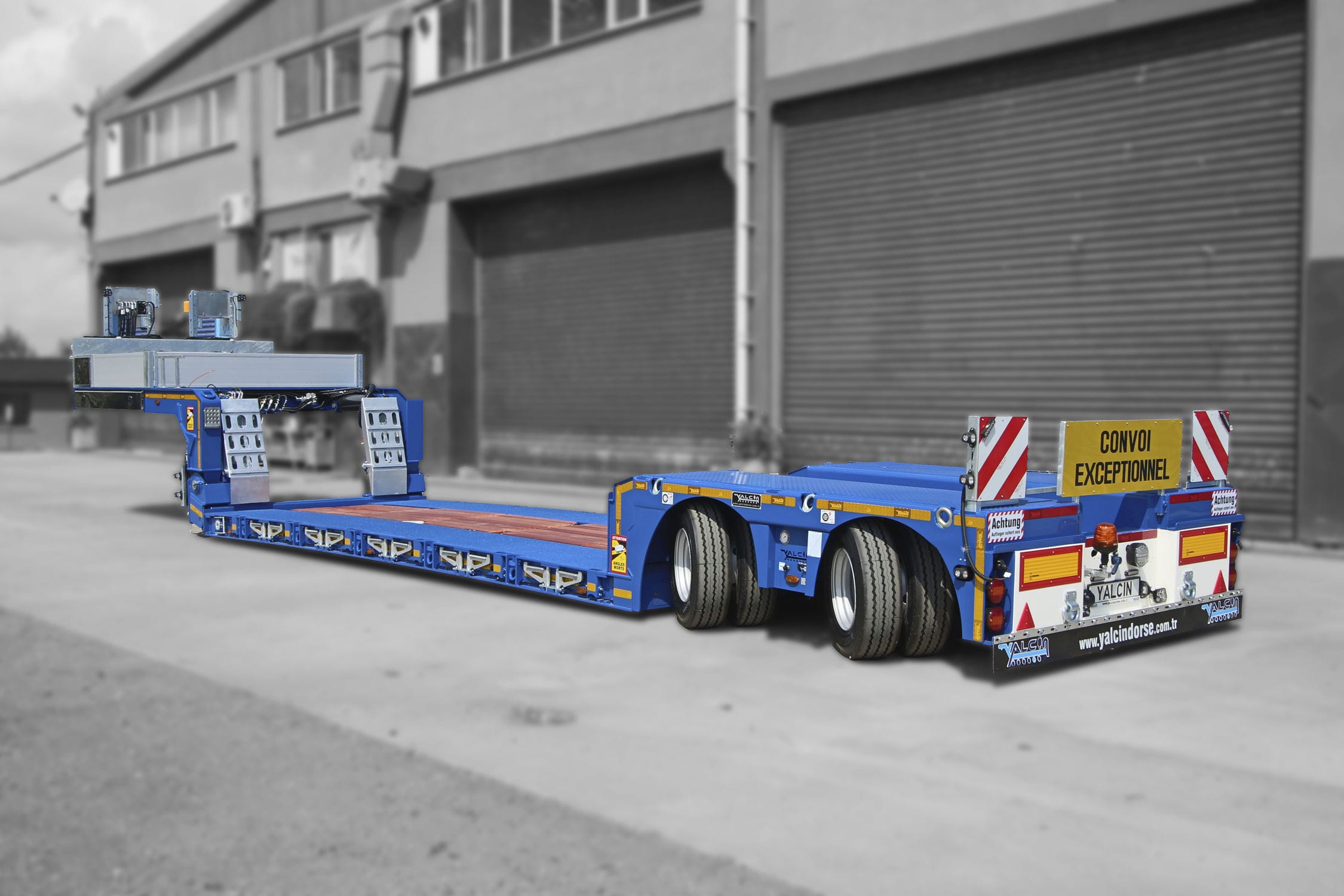 Low-loader semi-trailer - YALCIN DORSE DAMPER SAN. VE TIC. LTD. STI ...