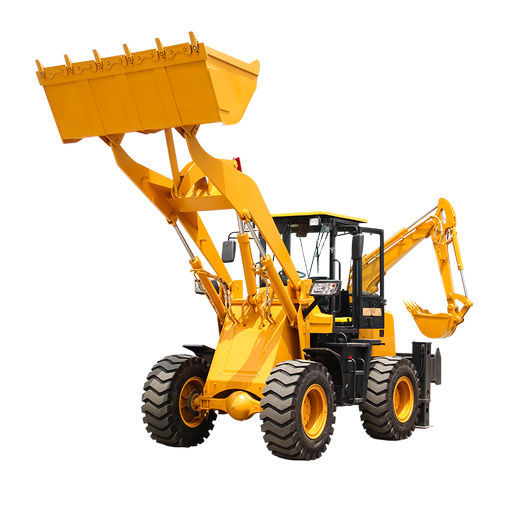 Articulated backhoe loader - HW20-28 - Shandong Hengwang Group Co., Ltd ...