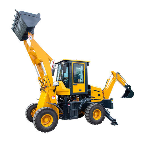 Articulated backhoe loader - HW10-20 - Shandong Hengwang Group Co., Ltd ...