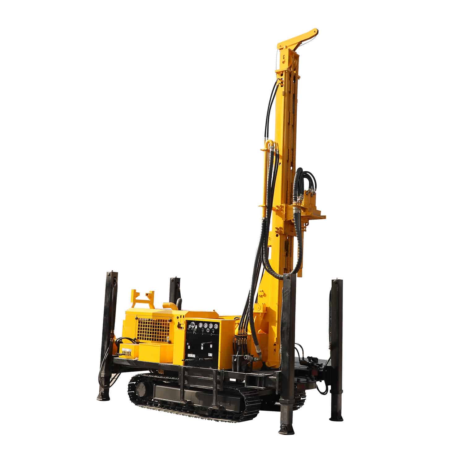 Geotechnical drilling rig - HQZ450L - Shandong Hengwang Group Co., Ltd ...