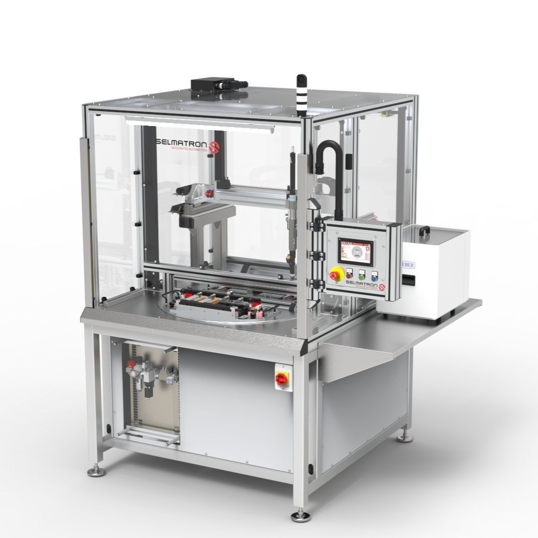 Automatic screwing and assembly system - Selmatron, S.A. - pneumatic ...