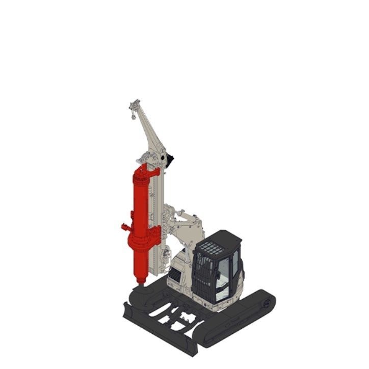 Multifunction drilling rig - CH 150 - Comacchio - rotary