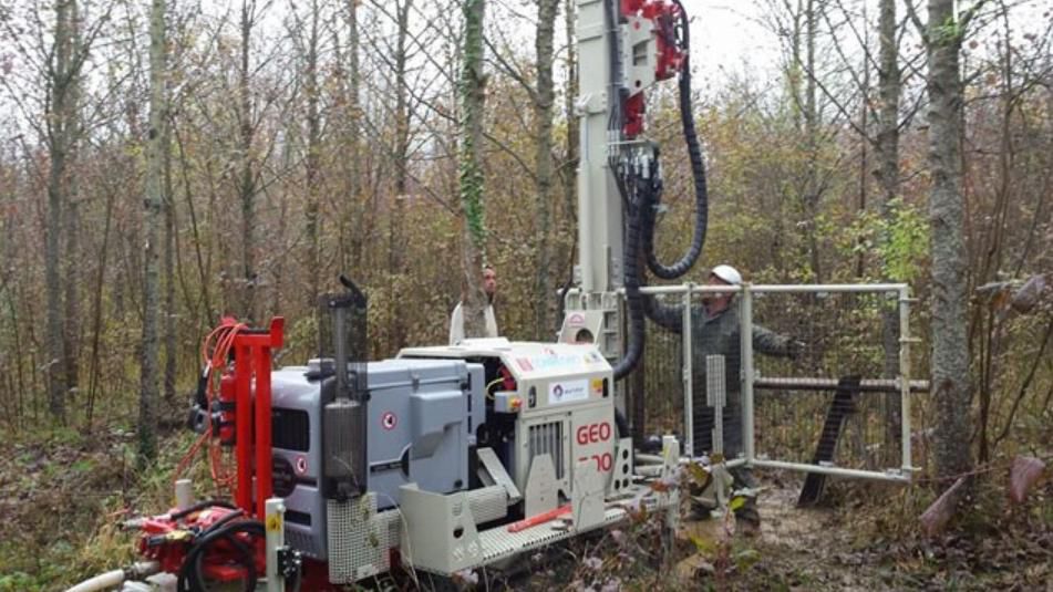 Crawler drilling rig - GEO 300 - Comacchio - rotary