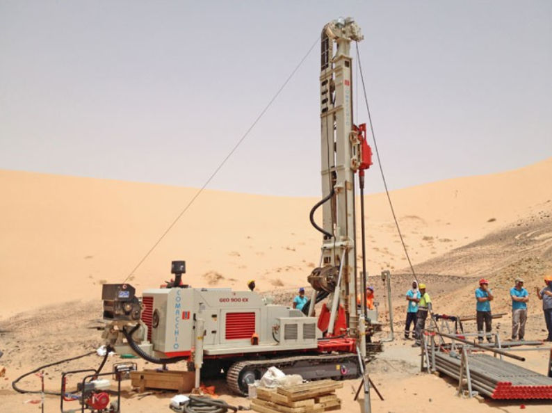 Crawler drilling rig - CX 1515 - Comacchio - rotary