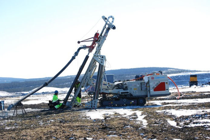 Crawler drilling rig - GEO 501 - Comacchio - rotary