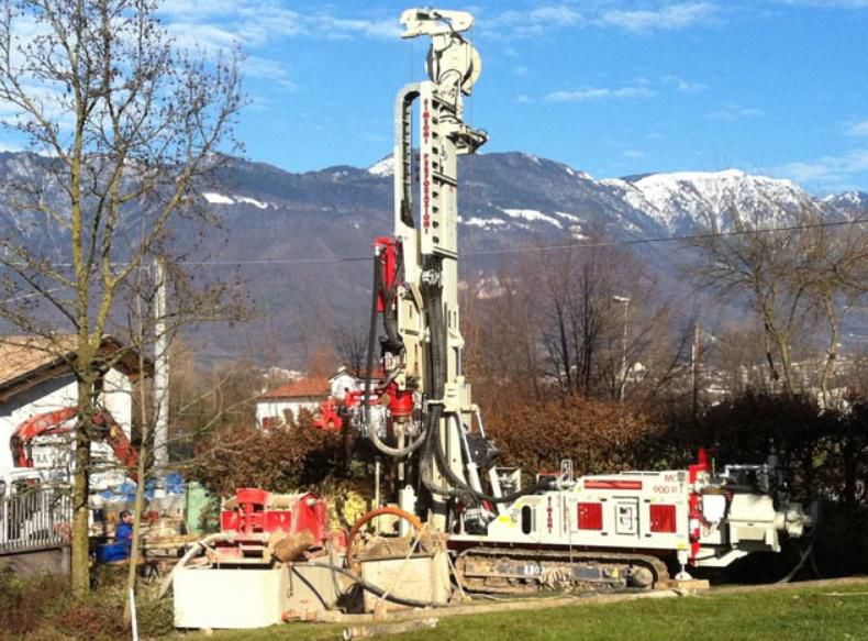 Geothermal drilling rig - GEO 901 GT - Comacchio - rotary