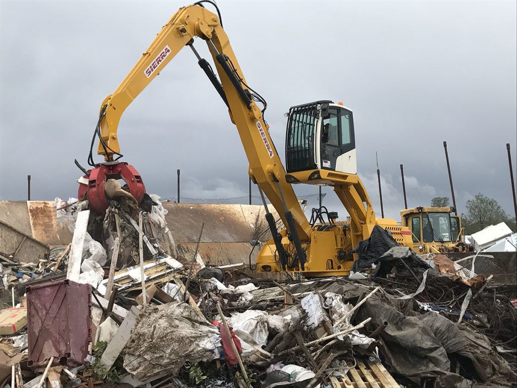 Crawler material handler - T510 - SIERRA - hydraulic