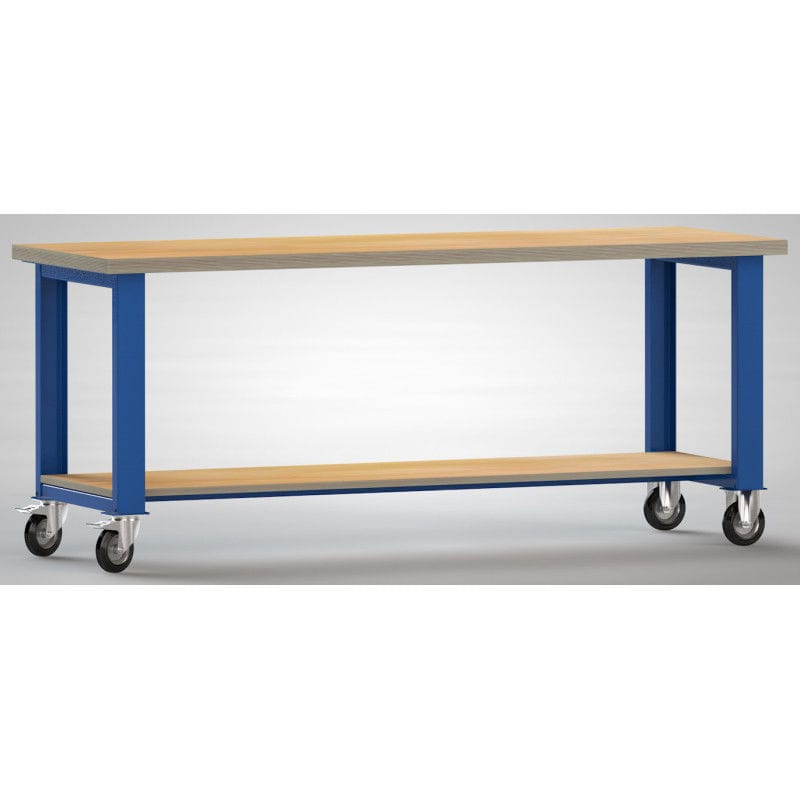 Beech workbench - WS880N-2000M40-X7003 - KLW LUTZ - for workshops ...