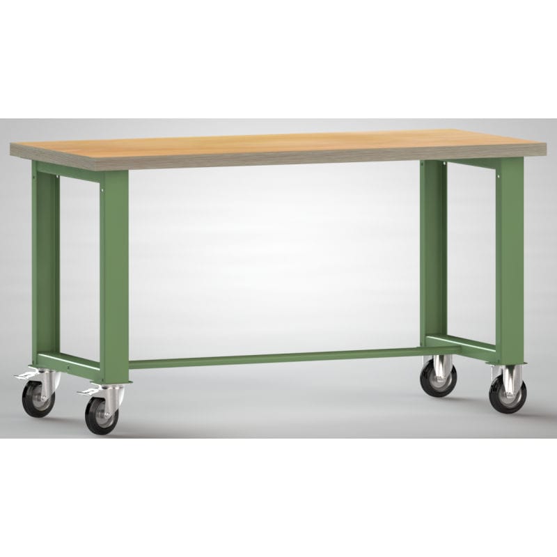 Beech workbench - WS885N-1500M40-X7000 - KLW LUTZ - for workshops ...